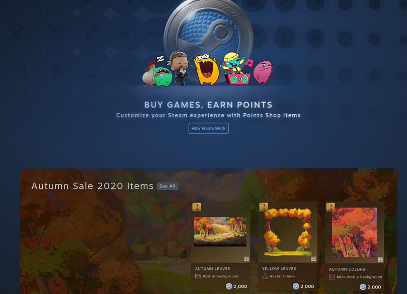 Steam Autumn Sales 2020 Is Here! – Gamers-outlet.net
