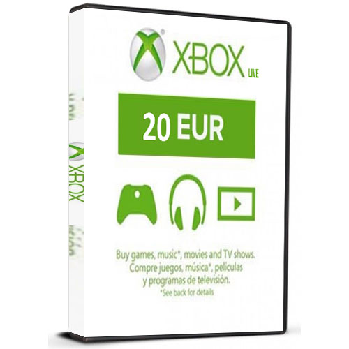 Buy XBOX Live 20 EUR Europe Key Card